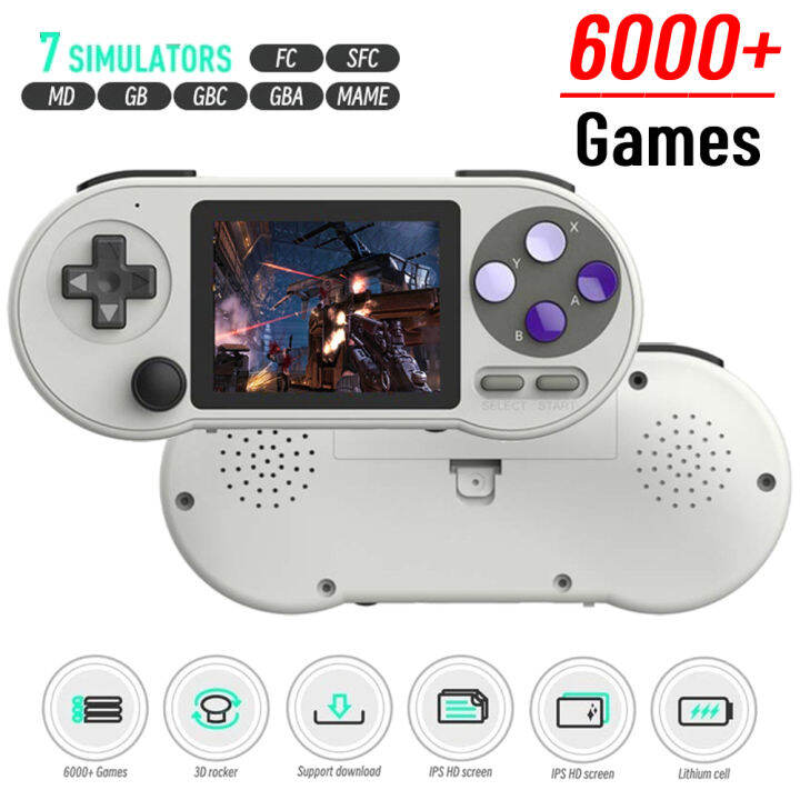 DATA FROG Handheld Game Console 3 inch HD IPS Screen R Game Player ...