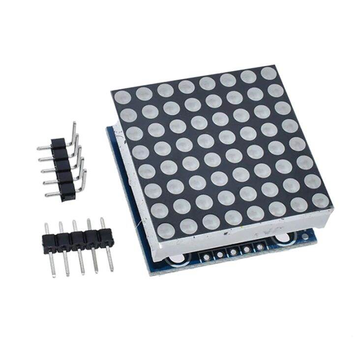 MAX7219 8X8 LED Dot Matrix Module LED Display Control Module | Lazada ...