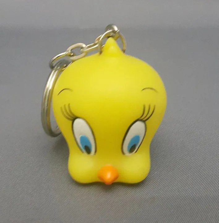 [Apex Imports] Tweety Bird Face Key Chain / Bag Charm | Lazada PH