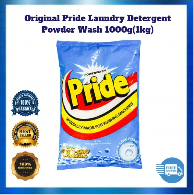 Original Pride Laundry Detergent Powder Wash 1000g(1kg) | Lazada PH