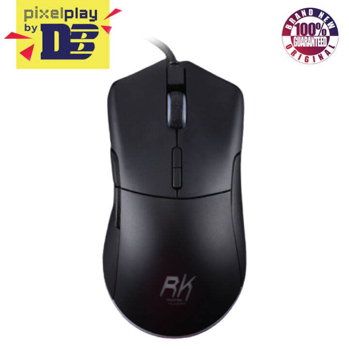 Royal Kludge RM168 RGB Gaming Mouse (Black) | Lazada PH