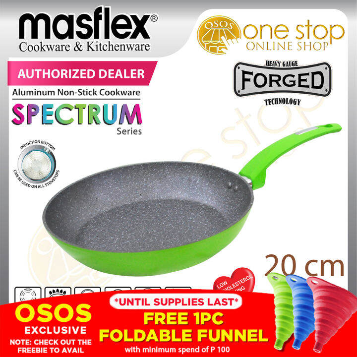 Masflex Original Spectrum Aluminum Non-Stick Induction Fry Pan 20cm ...