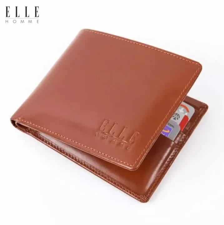 ELLE HOMME กระเป๋าสตางค์ผู้ชาย แบบพับ (H8W115) | Lazada.co.th
