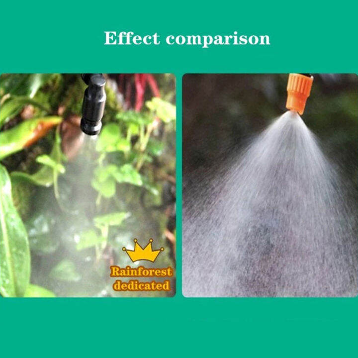 Bewinner Bone design Fogger Mist Sprinkler, 360 Adjustable Nozzles ...