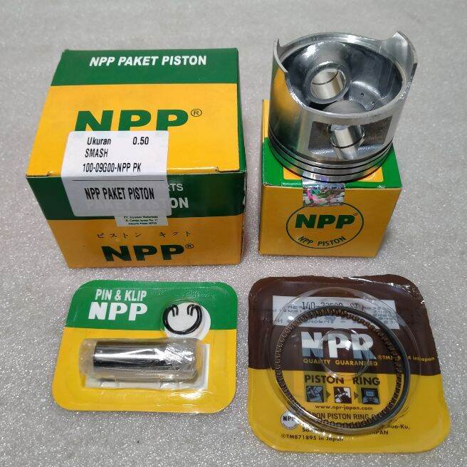 Piston Kit Smash Over Size 50 Piston Seher Set Motor Suzuki Smash Os 50 ...