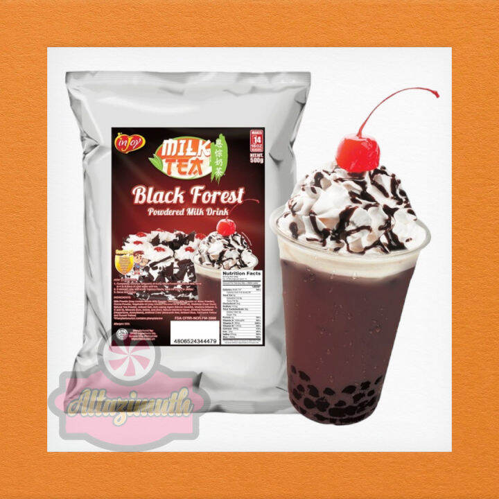inJoy Black Forest Milk Tea 500g | Instant Powdered Milk Tea Drink ...