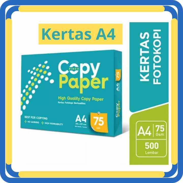 Kertas Hvs Copypaper A4 75gr 1 Rim Murah Lazada Indonesia