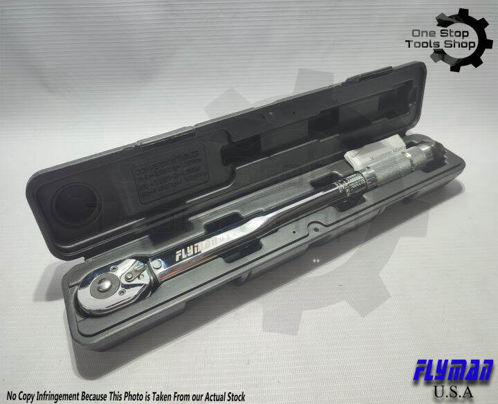 OSTS Flyman Torque Wrench 3/8" Drive (19-110NM) | Lazada PH