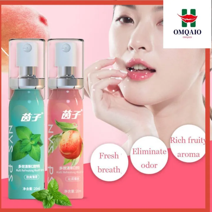 HUMANS FASHION Mild Peach Flavor Kissing Artifact Mint Flavor Oral ...