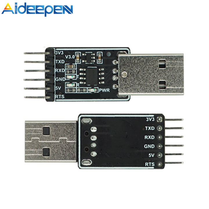 Aideepen USB to TTL Serial Port Module New Original CH340N Integrated 5V to 3.3V Serial Port ...