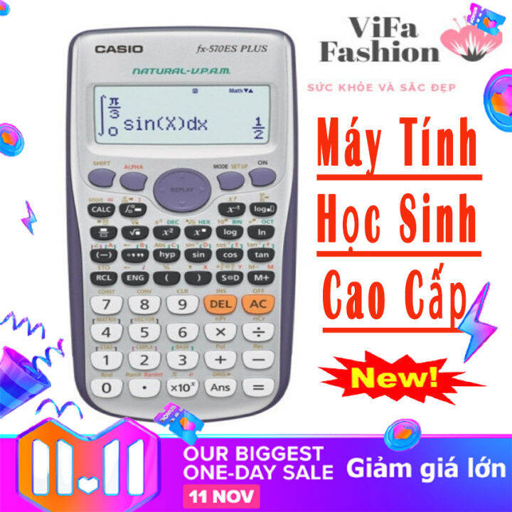 CASIO FX 570 VN PLUS máy tính chính hãng Máy Casio FX-570VN Plus New - Chính hãng Casio- Máy ...