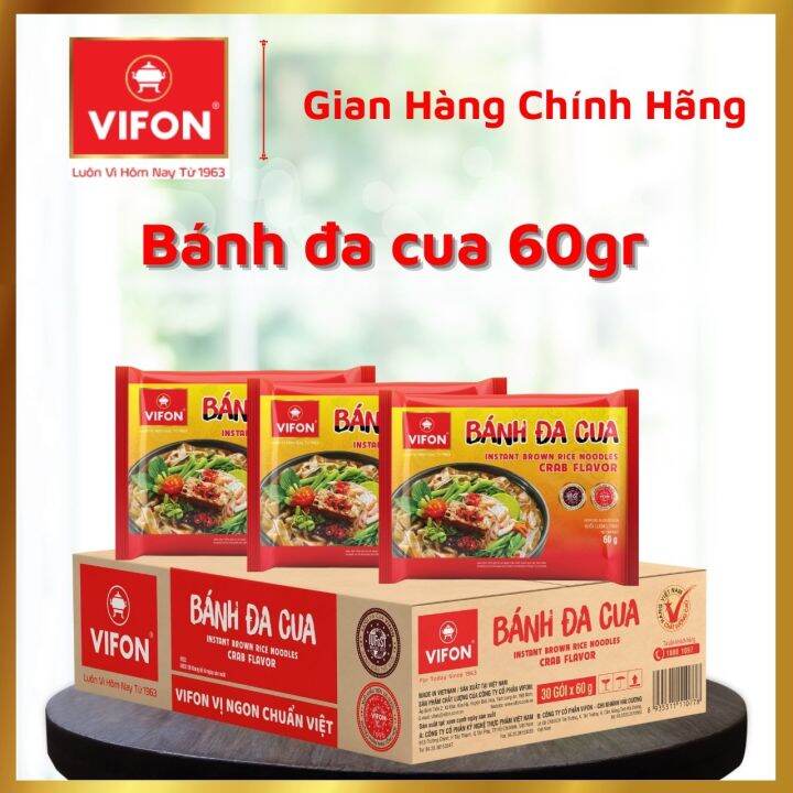 Bánh Đa Cua VIFON (60g / gói) | Lazada.vn