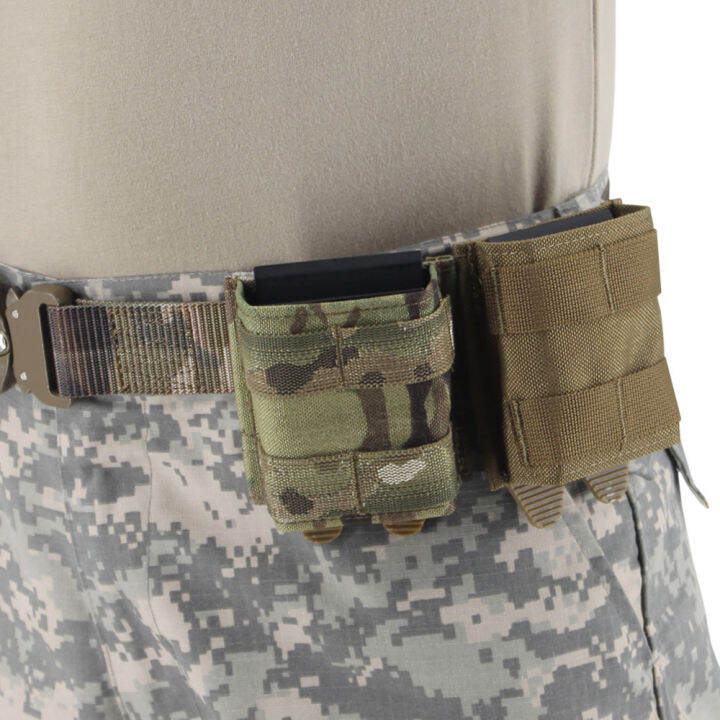 Military 5.56 Molle Magazine Pouch KYWI Style Kydex Wedge Insert M4 Mag ...