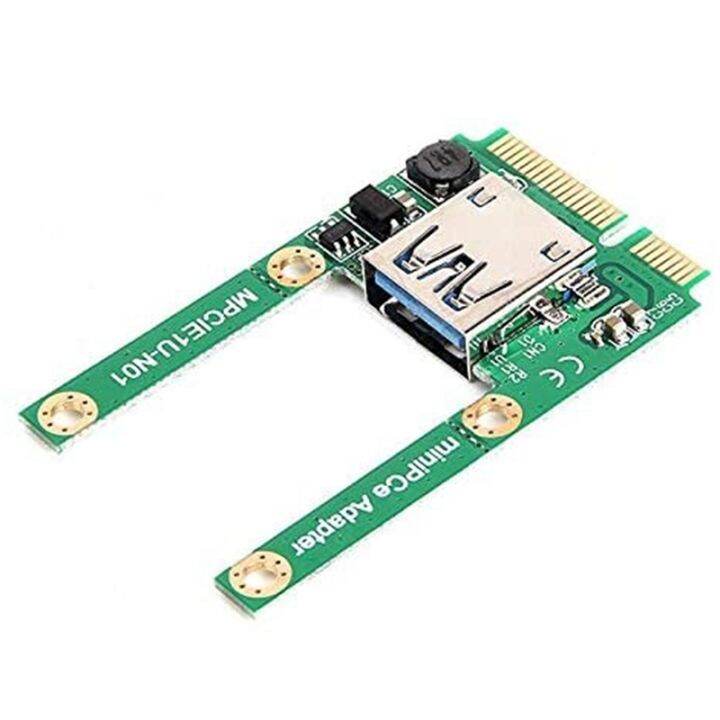Mini PCI-E to USB3.0 Adapter Card PCIe to USB 3.0 Adapter, Suitable for ...