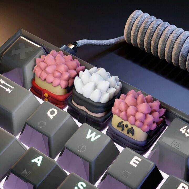 Jujutsu Kaisen Original Anime Keycaps 3D Resin Key Caps For Mechanical ...