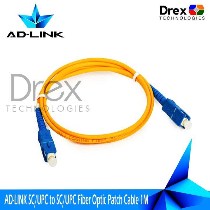 AD-LINK 1M SC/UPC-SC/UPC Fiber Optic Patch Cord 1 Meter | Lazada PH