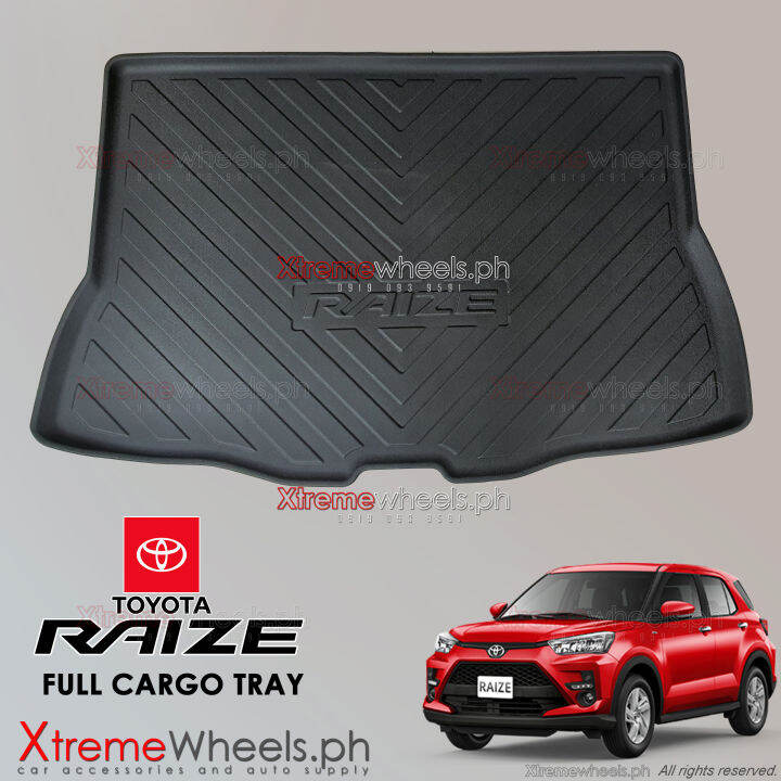 Toyota Raize E G TURBO 2022-2024 Cargo / Trunk Tray Deep Dish Matting Thailand Made ( Raize ...