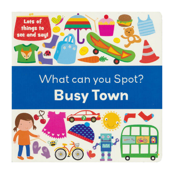 What can you spot busy town city scene find fun find different things ...