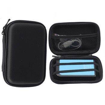 (black)Portable Hard Disk Drive Shockproof Zipper Cover Bag Case 2.5 ...