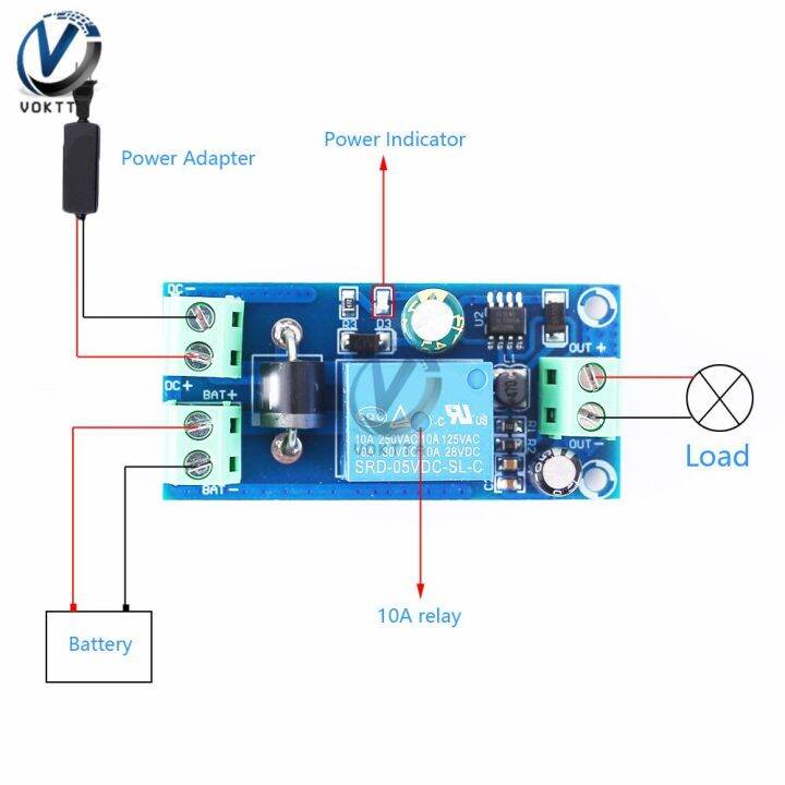 5V-48V Power-OFF Protection Automatic Switching Module UPS Emergency ...