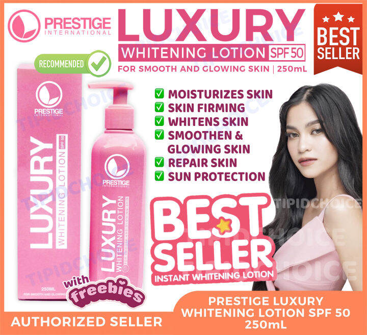 PRESTIGE LUXURY WHITENING LOTION SPF 50 [BEST SELLER] ORIGINAL - AUTHORIZED DISTRIBUTOR | Lazada PH