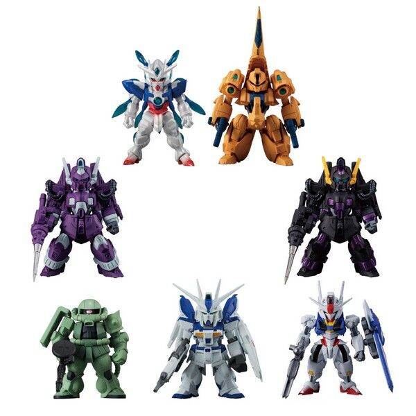 Bandai FW Gundam Converge 10th Anniversary Memorial Selection 03 Set 4549660876250 (Figure ...