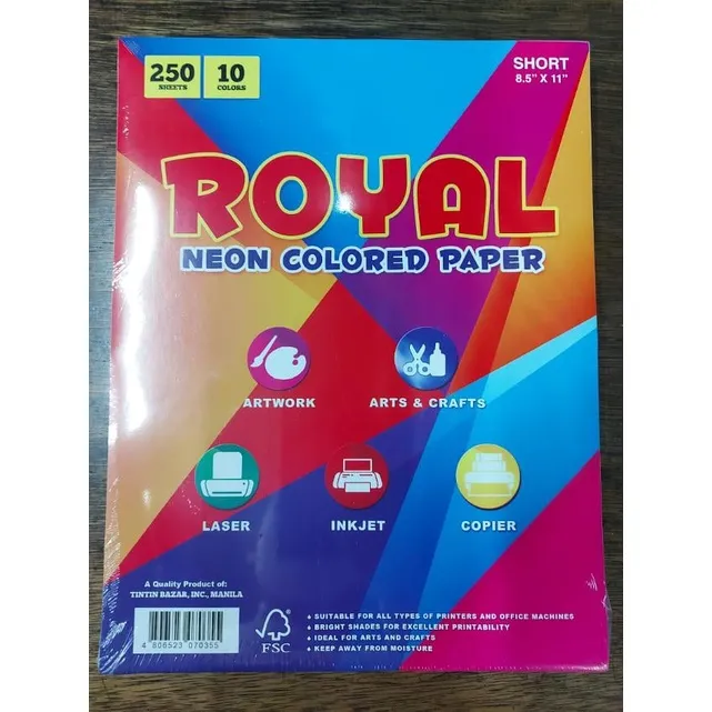 Royal Colored Paper Assorted | Lazada PH