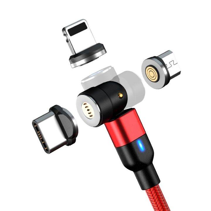 Remax Magnetic Charger Cable USB Type C/Lightning IPhone IOS / Android ...