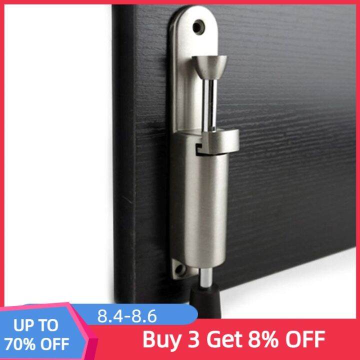 TFAAI Spring Loaded Telescopic Door Stopper Adjustable Position Zinc ...