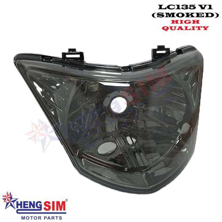 LC135 V1 HEAD LAMP SMOKED YAMAHA LC | Lazada