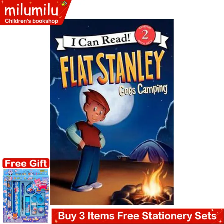 milu Flat Stanley Goes Camping Aklat Enlighten cognitive interest and ...