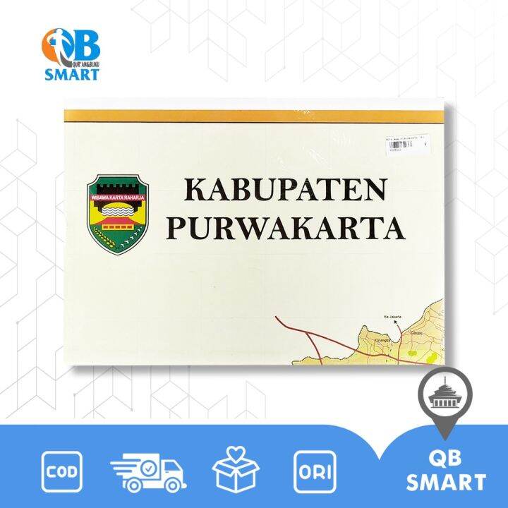 Peta Kabupaten Purwakarta Lipat | Lazada Indonesia