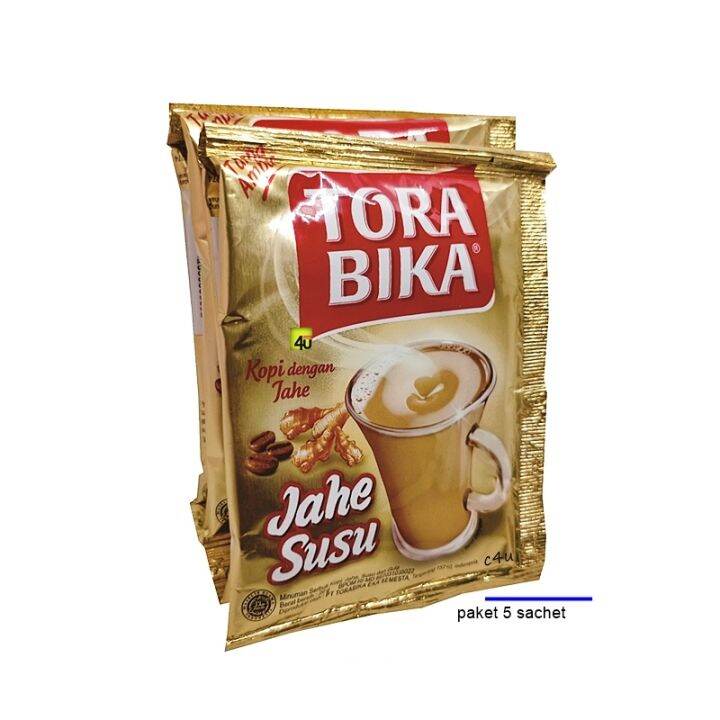 Torabika - Kopi JAHE SUSU - Paket 5 sachet | Lazada Indonesia