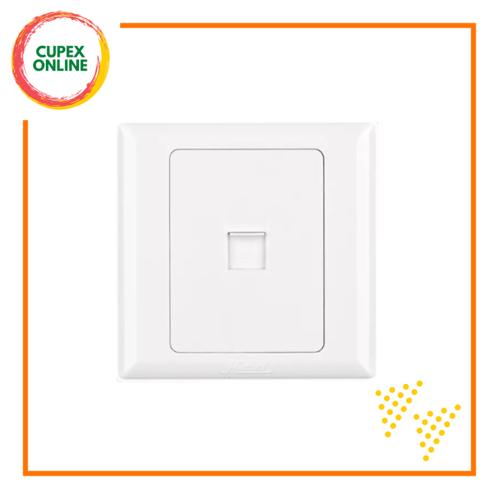 Himel Advance Series 1 Gang RJ45 Data Socket Cat 6 8 Pin | Lazada