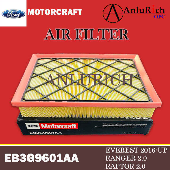 AIR FILTER FORD EVEREST /RANGER /RAPTOR 2.0 FORD MOTORCRAFT PART NO ...