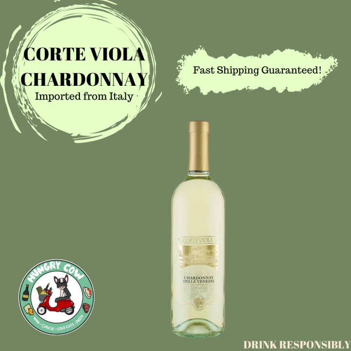 Corte Viola Chardonnay Trevenezie 750ml Imported from Italy (SAME DAY ...