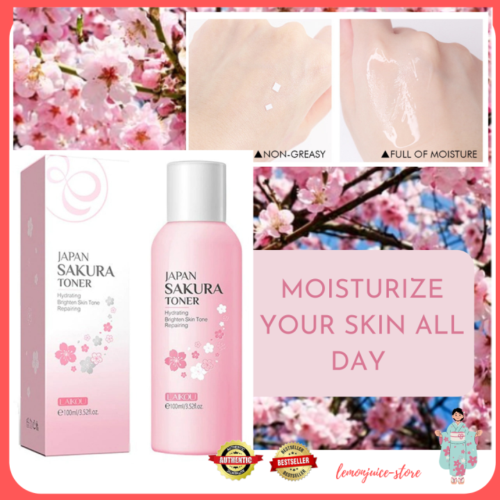 BEST SELLING Japan Sakura Face Toner Nourishing Reduce Spots ...