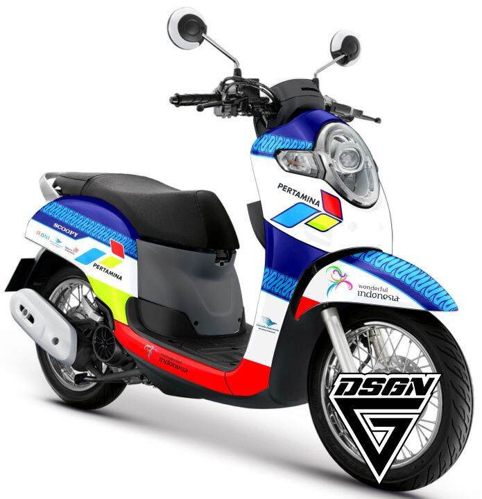 Decal scoopy full body Full Blok Decal Scopy Dekal New Fi 2017 2018 ...