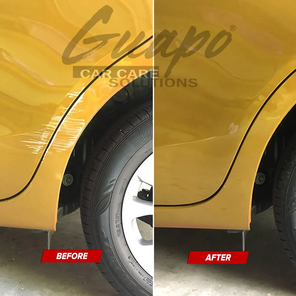 Spot ☟Guapo Car Care Scratch Remover Rubbing Compound Paint Correction ...