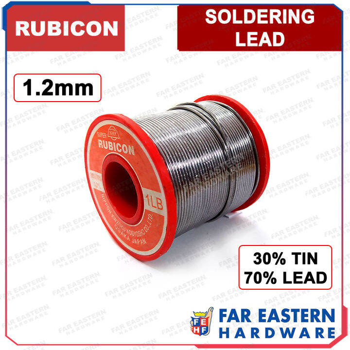 Soldering Lead Solder Wire 1.2mm 30/70% RUBICON Osaka Japan | Lazada PH