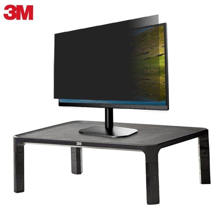 3M computer monitor desk computer stand monitor stand shelf base ...