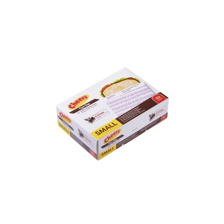 Cheers Small Size Glassine Paper Bag 50 Bags - White | Lazada PH