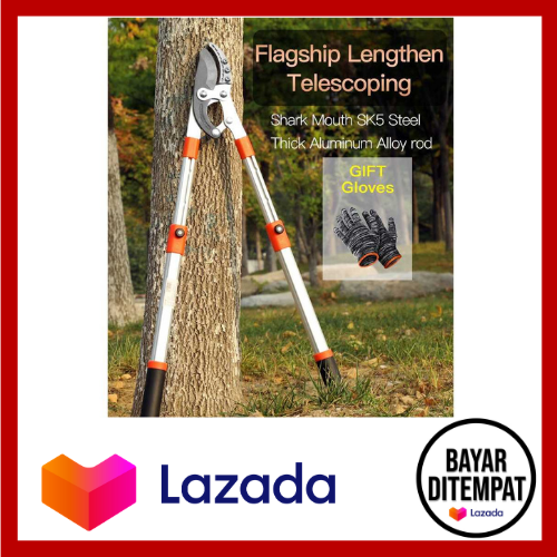Gunting Ranting Tanaman /Gunting Ranting Telescopic Garden 103 Cm ...