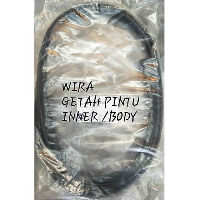 DOOR RUBBER GETAH PINTU INNER/BODY WIRA | Lazada