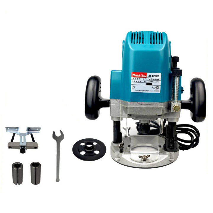 เราเตอร์ makita รุ่น3612BR พร้อมอุปกรณ์ครบกล่อง | Lazada.co.th