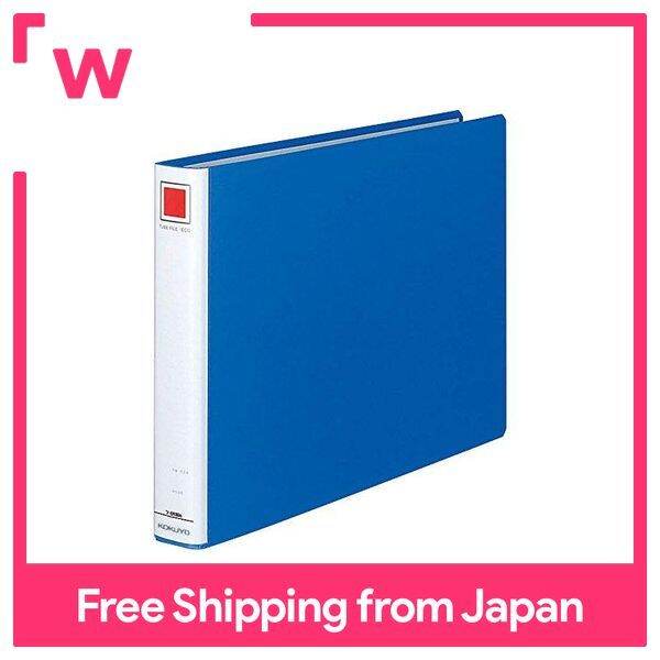 KOKUYO File Pipe type file B4 Horizontal 2 holes 300 sheets storage ...