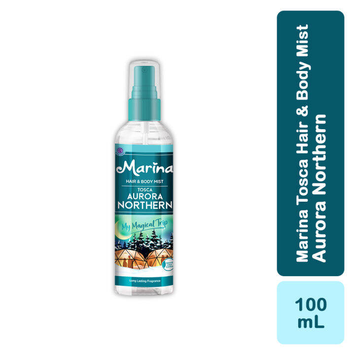 Marina Tosca Hair & Body Mist Aurora Northern 100mL | Lazada PH