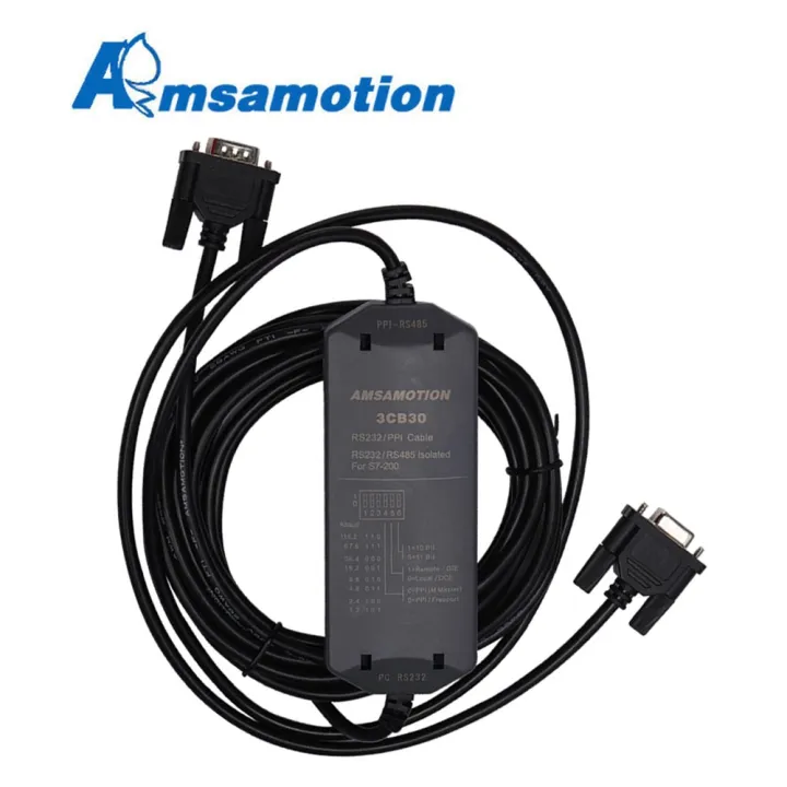 2022☆ Amsamotion S7-200 Plc Programming Cable Pc-ppi Adapter For ...