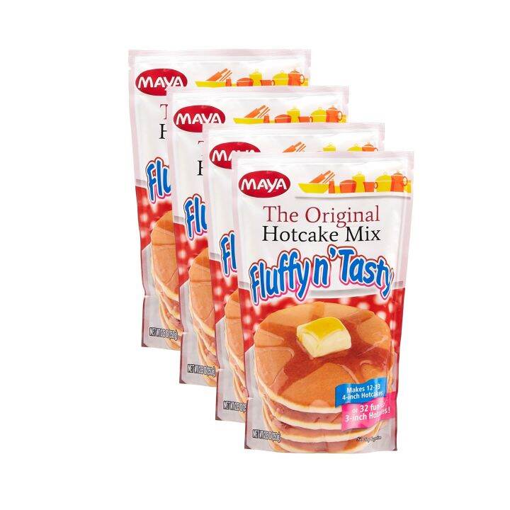 Maya Original Hotcake Mix Fluffy n' Tasty 350g - Pack of 4 | Lazada PH