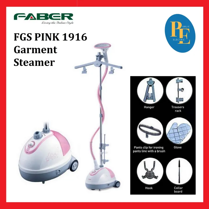 Faber Garment Steamer - FGS PINK 1916 | Lazada